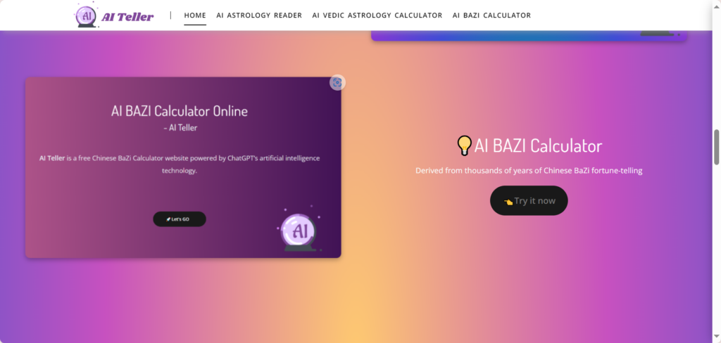 What is bazi calculator？How to use Free bazi calculator online？