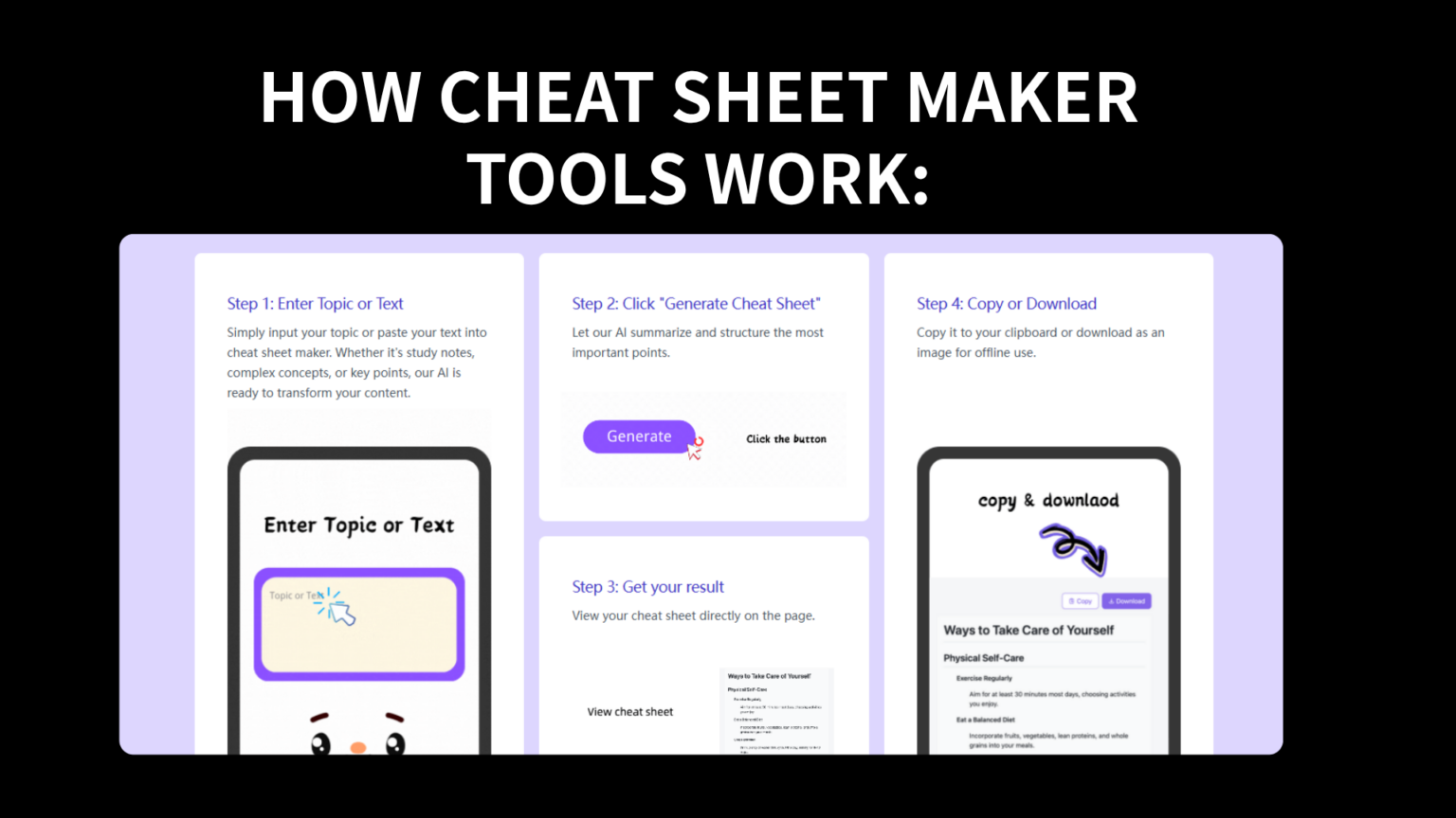 Top 5 Cheat Sheet Maker Tools Review