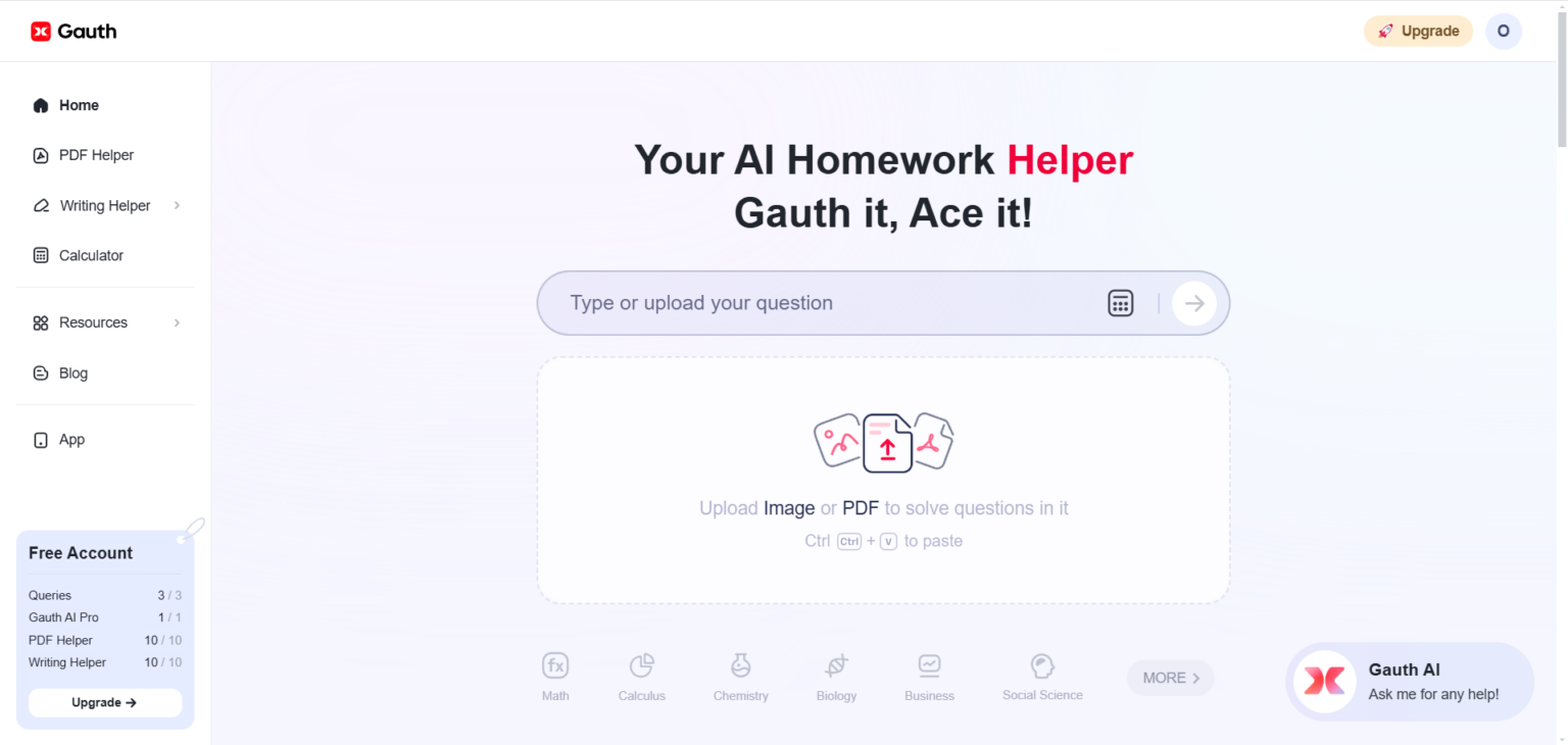 Gauth: How to Use Gauthmath with AI for Your Homework