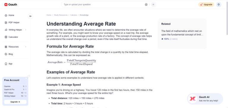 Gauth: How to Use Gauthmath with AI for Your Homework