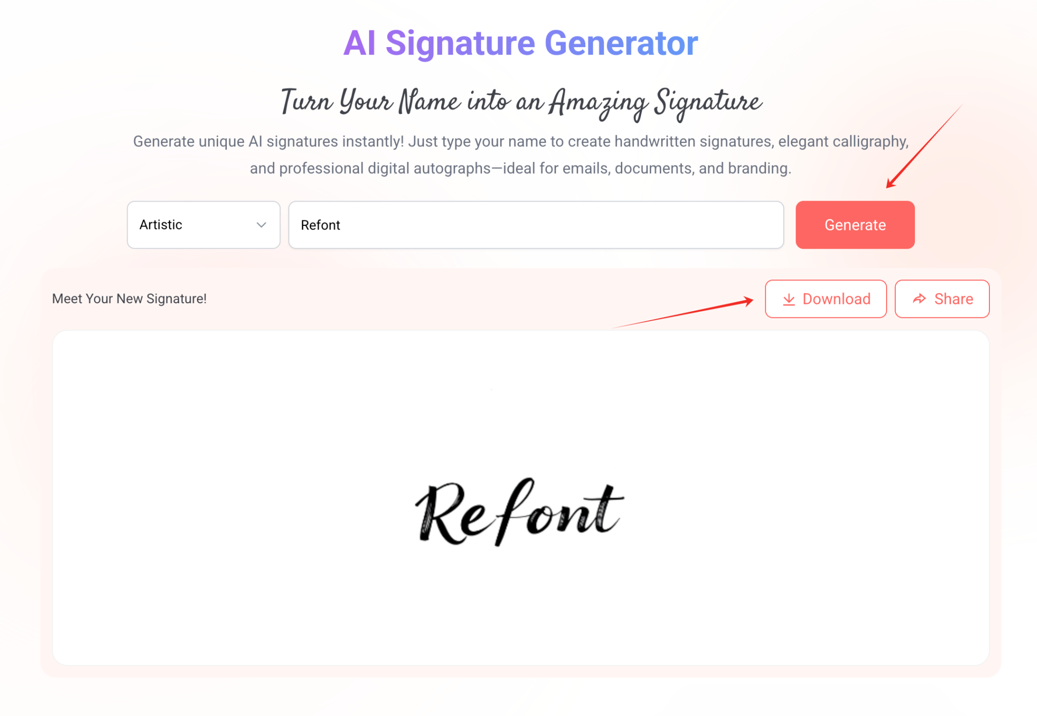 How to Create an Art Signature with AI
