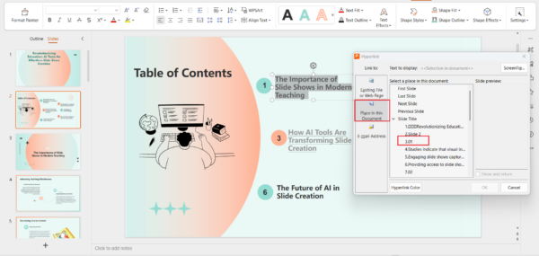 PowerPoint Table of Contents: Best Practices & Tips