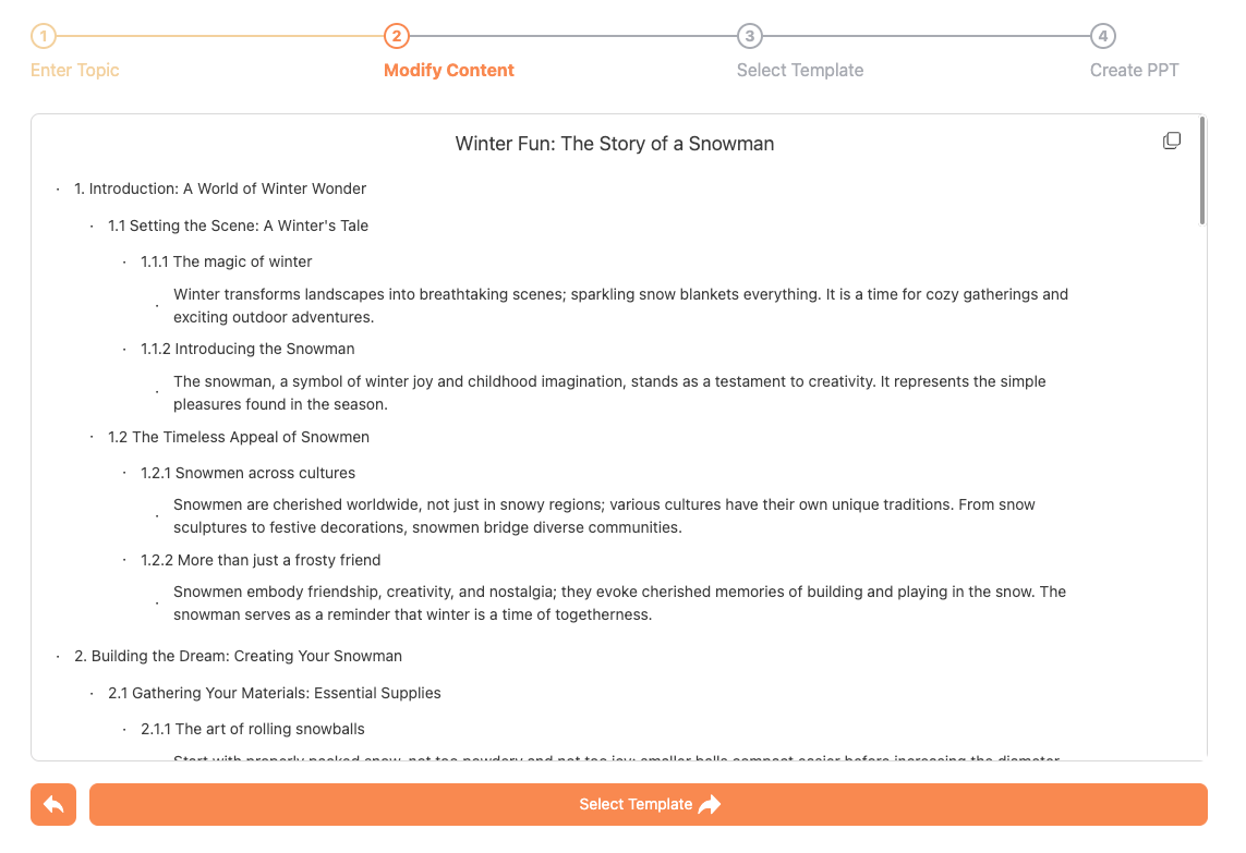 How to Make a Snowman PPT with AI – Step-by-Step Guide (2025)