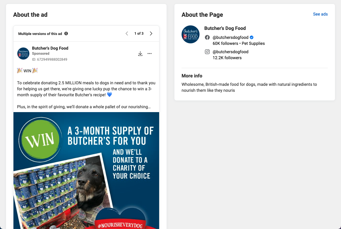 Save and Download Ads from Facebook Ad Library