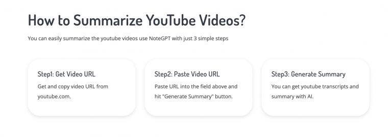 Click-Worthy Content: NoteGPT Auto YouTube Transcript Maker