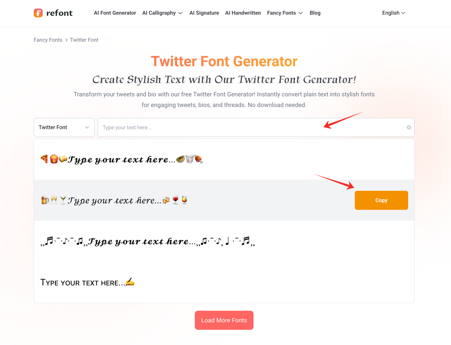 Twitter Font Generator – Create Stylish Twitter Fonts for Tweets, Bios ...