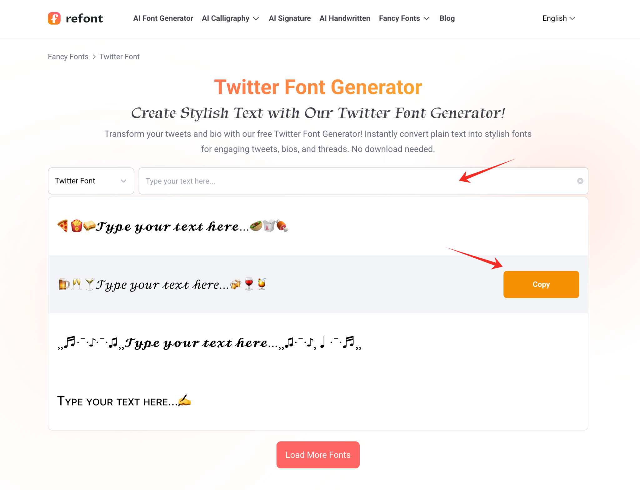 Twitter Font Generator – Create Stylish Twitter Fonts for Tweets, Bios & Threads