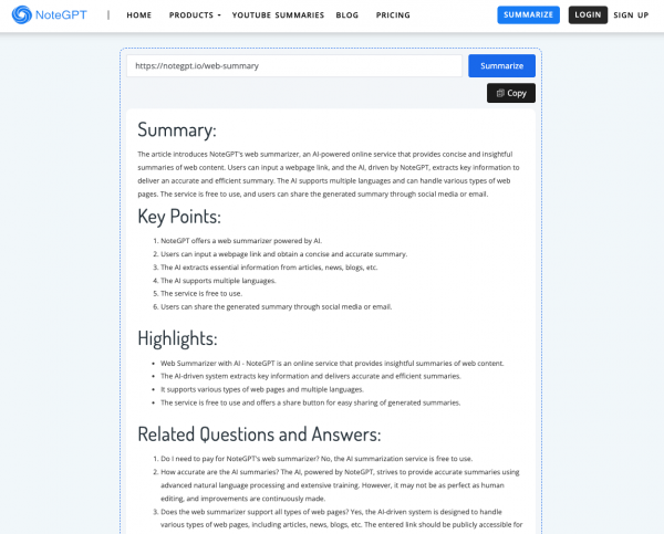 How to ChatGPT Access The Internet for Web Summary