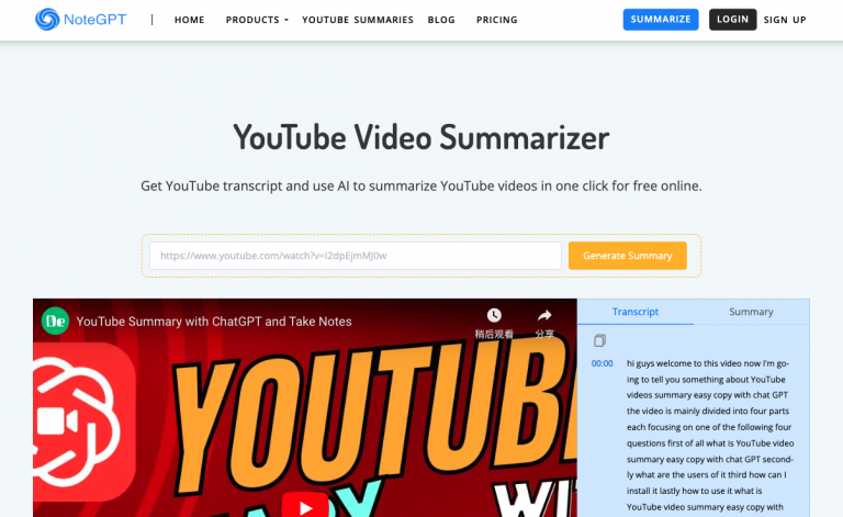How to Convert YouTube Video to Text with Online Summarizer Tool