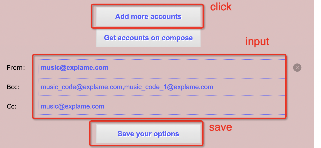 How to use Auto BCC CC Gmail & Inbox