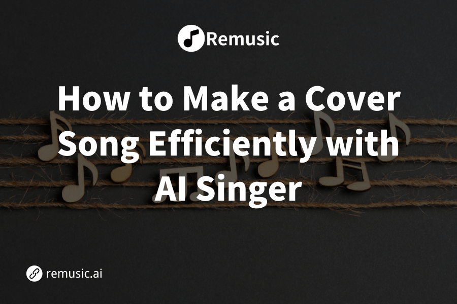 How To Make a Cover Song Efficiently with AI Singer