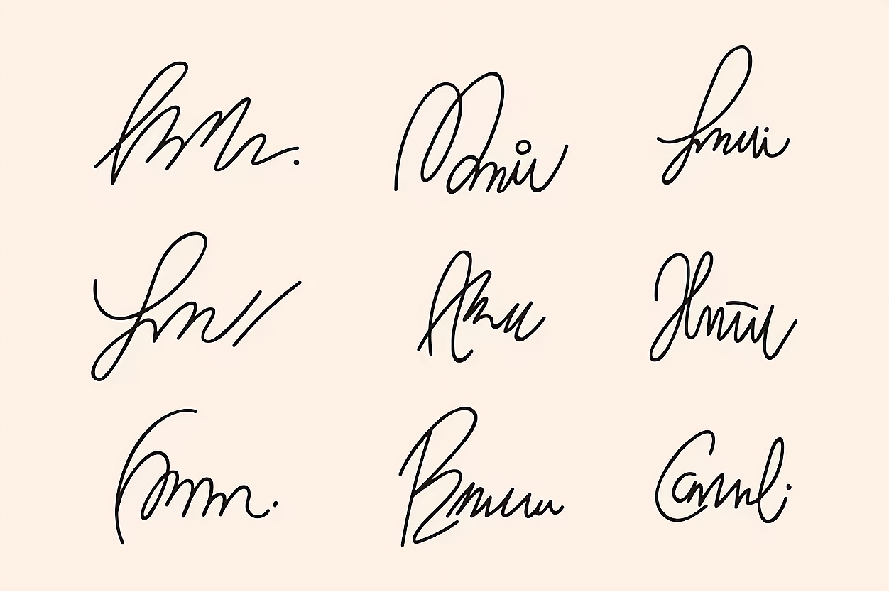 Names in Handwriting