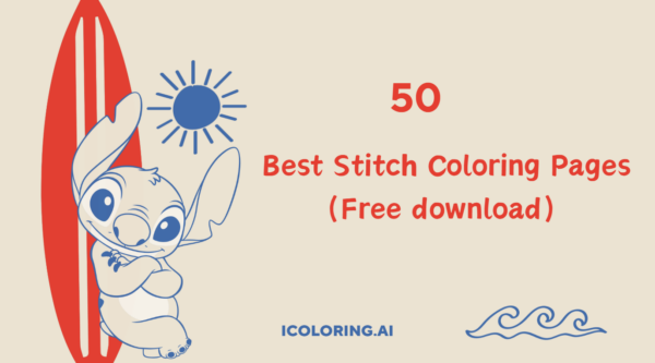 50 Best Stitch Coloring Pages（Free download）