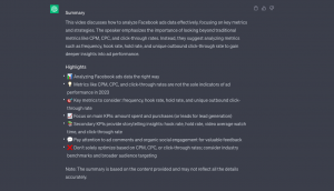 Tweets Summary with ChatGPT – Online Summarizing Tool