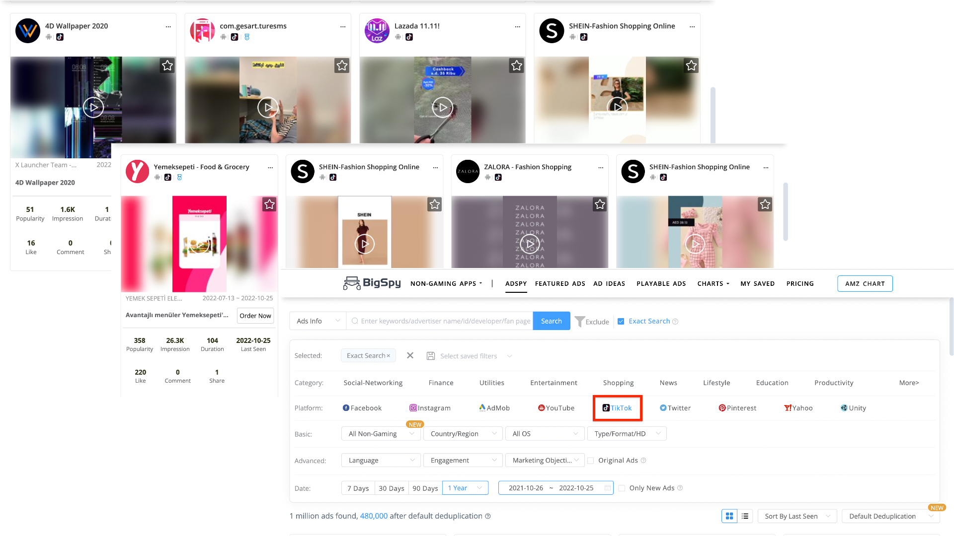 The #1 Largest TikTok Ad Library - BigSpy