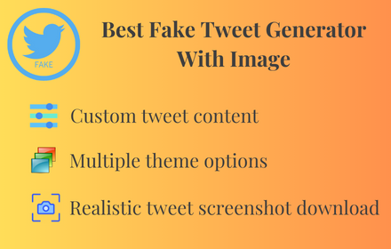 Fake Tweet Generator