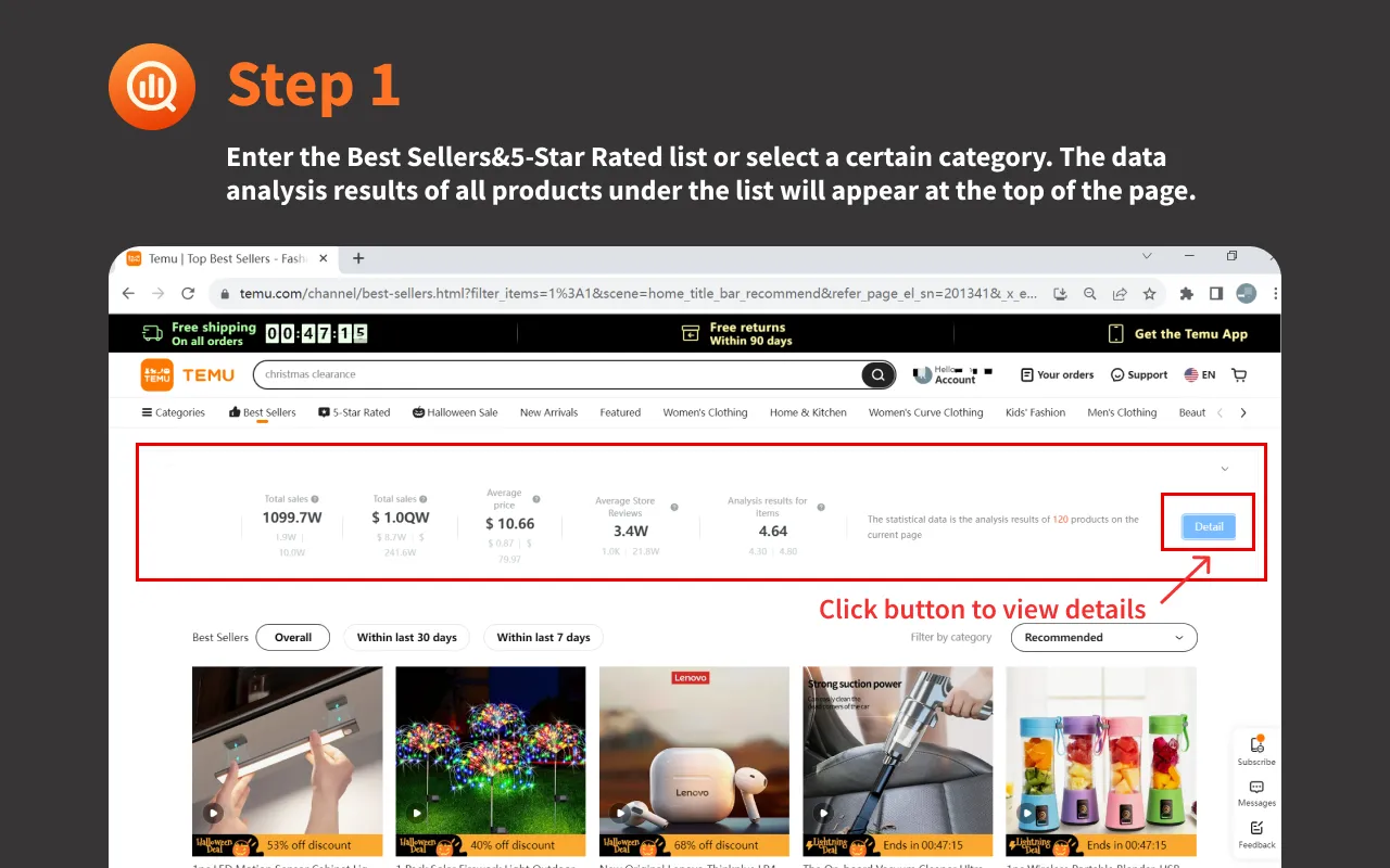 THunt - Free Temu™ data analysis tool